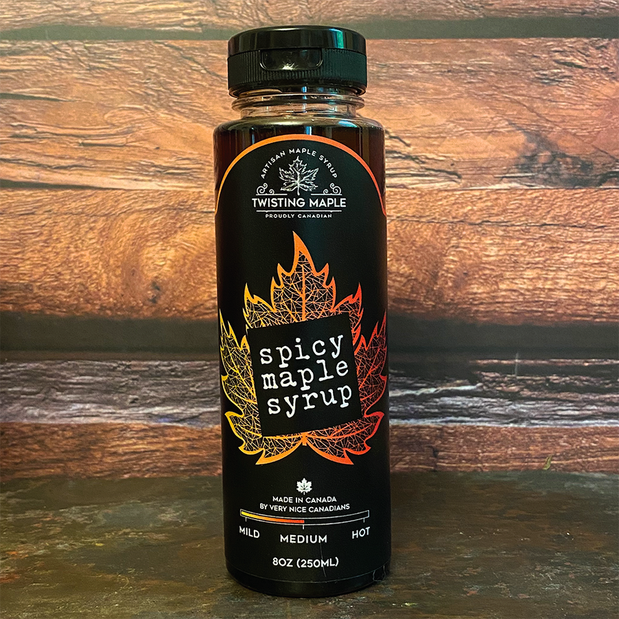 Spicy Maple Syrup Canada | Twisting Maple Spicy Infused Maple Syrups